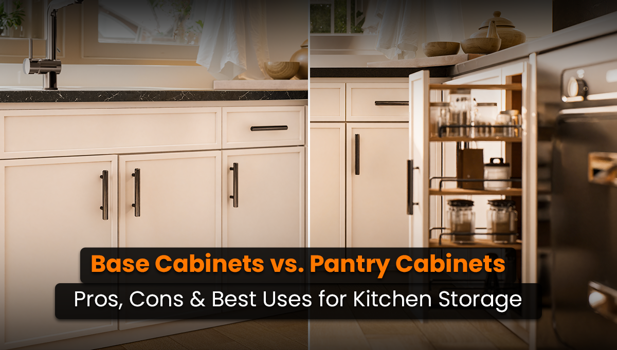 Base Cabinets vs Pantry Cabinets: Pros, Cons & Best Uses for Kitchen ...