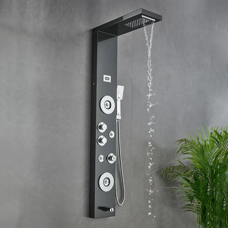 Waterfall Shower Panel Systems - BUILDMYPLACE