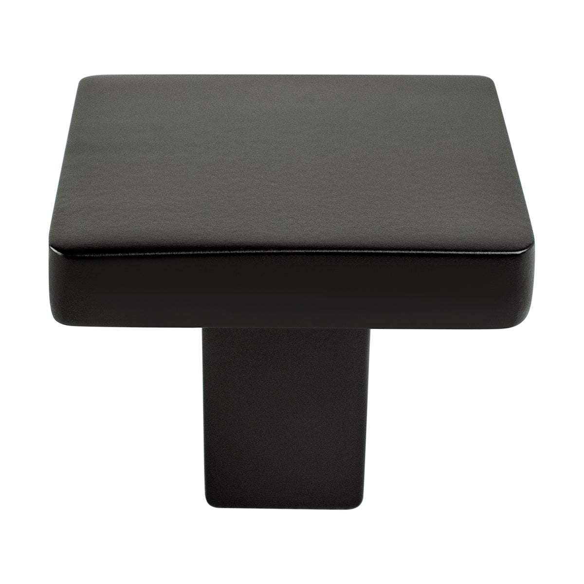 Contemporary Advantage One Matte Black Square Knob – BUILDMYPLACE