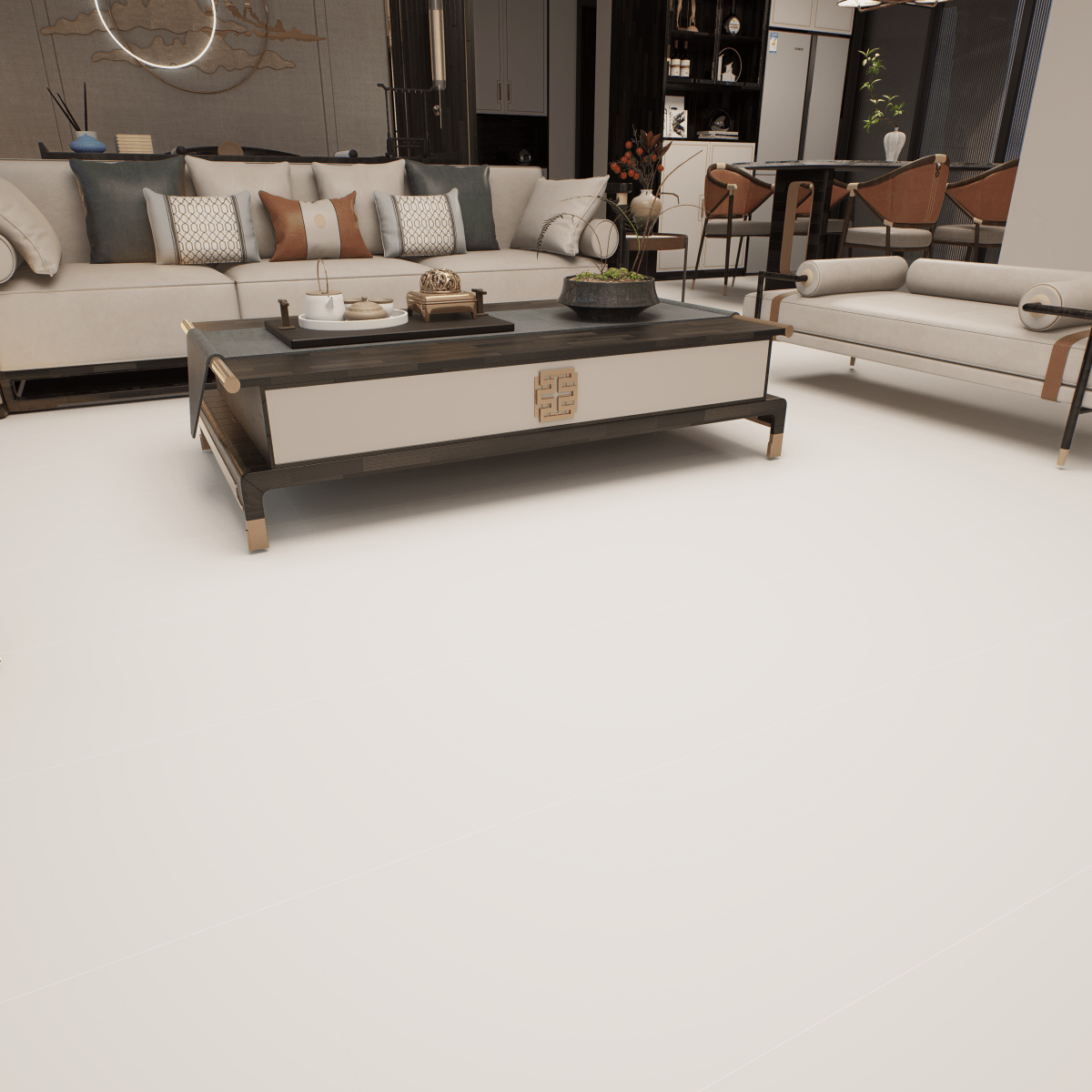 12 x 24 in Prima True White Matte Rectified Glazed Porcelain Tile ...