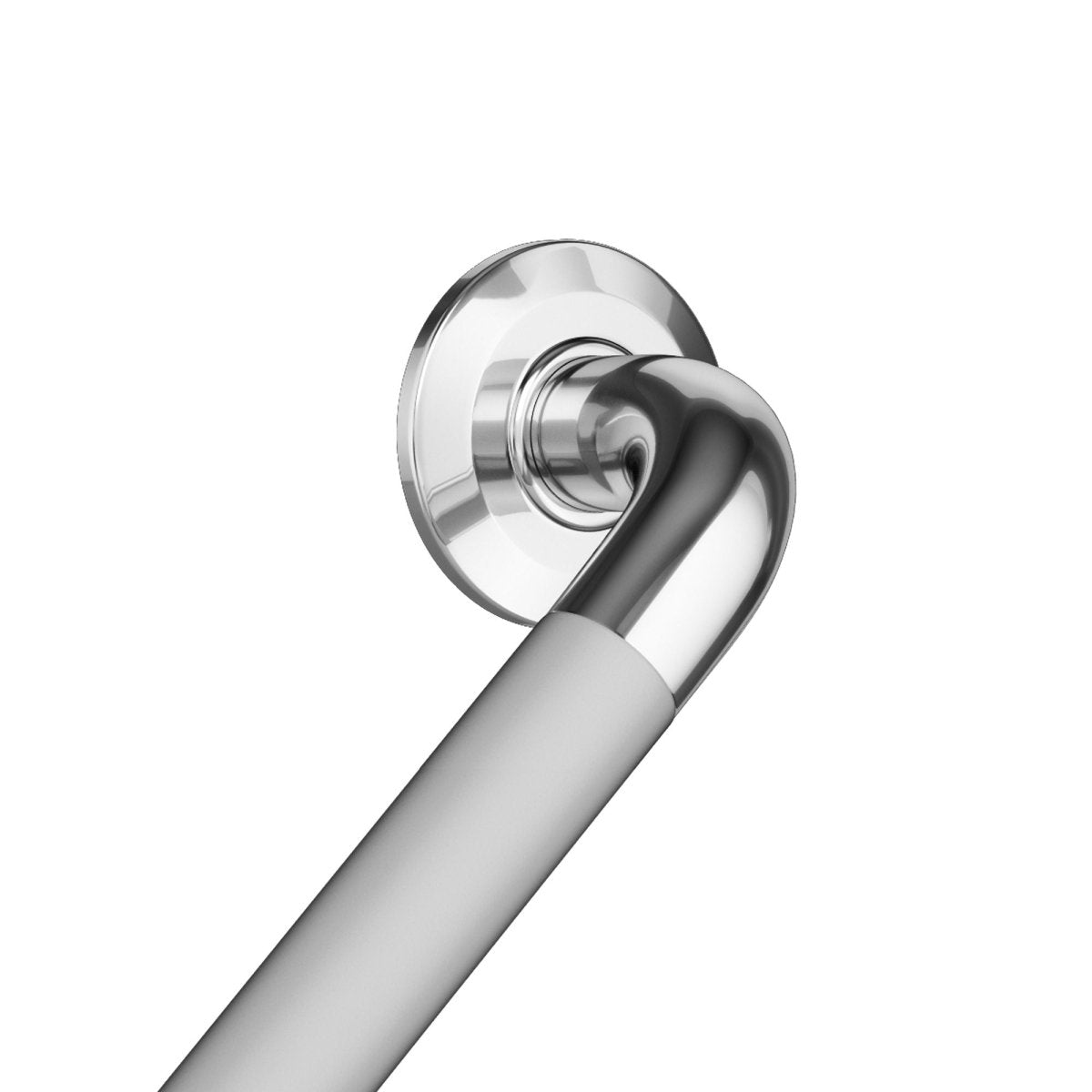 20 In. Ergo Angle Bar with Optional Toilet Paper Holder, ADA Compliant ...