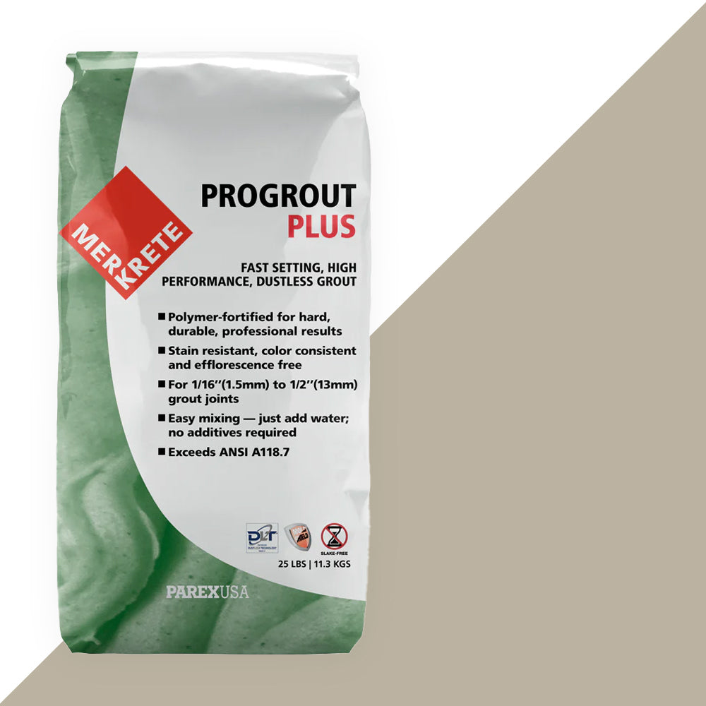 Merkrete ProGrout Plus Canvas Sanded Grout 25 lb. | BUILDMYPLACE