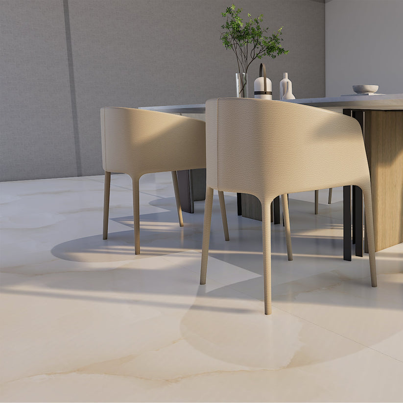 Onyx Clody 48 in. x 48 in. x 8.5 mm Thickness, Polished Porcelain Floo