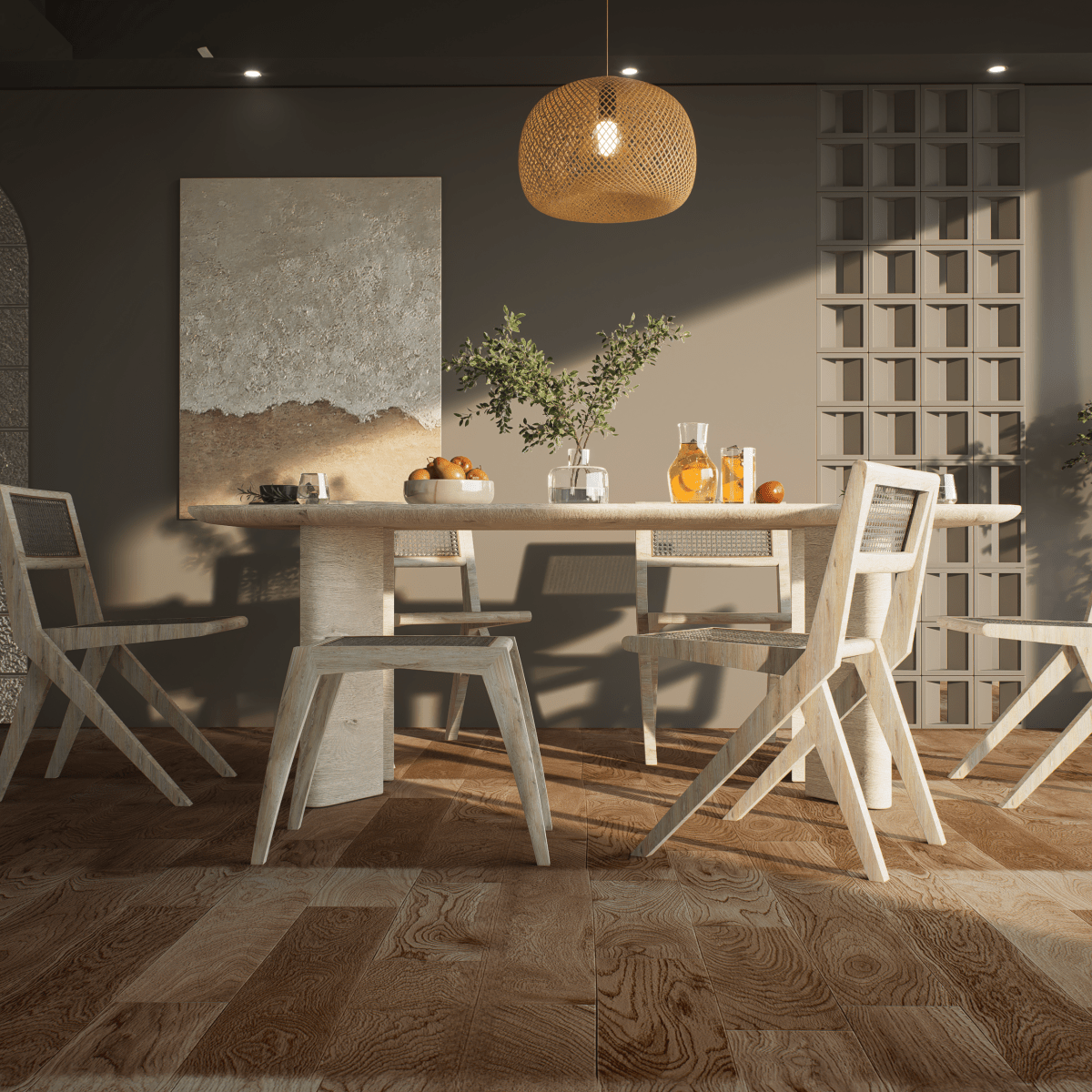 3" Solid Oak Floor, Natural Oak - 20.93 SQ FT/BOX | BUILDMYPLACE