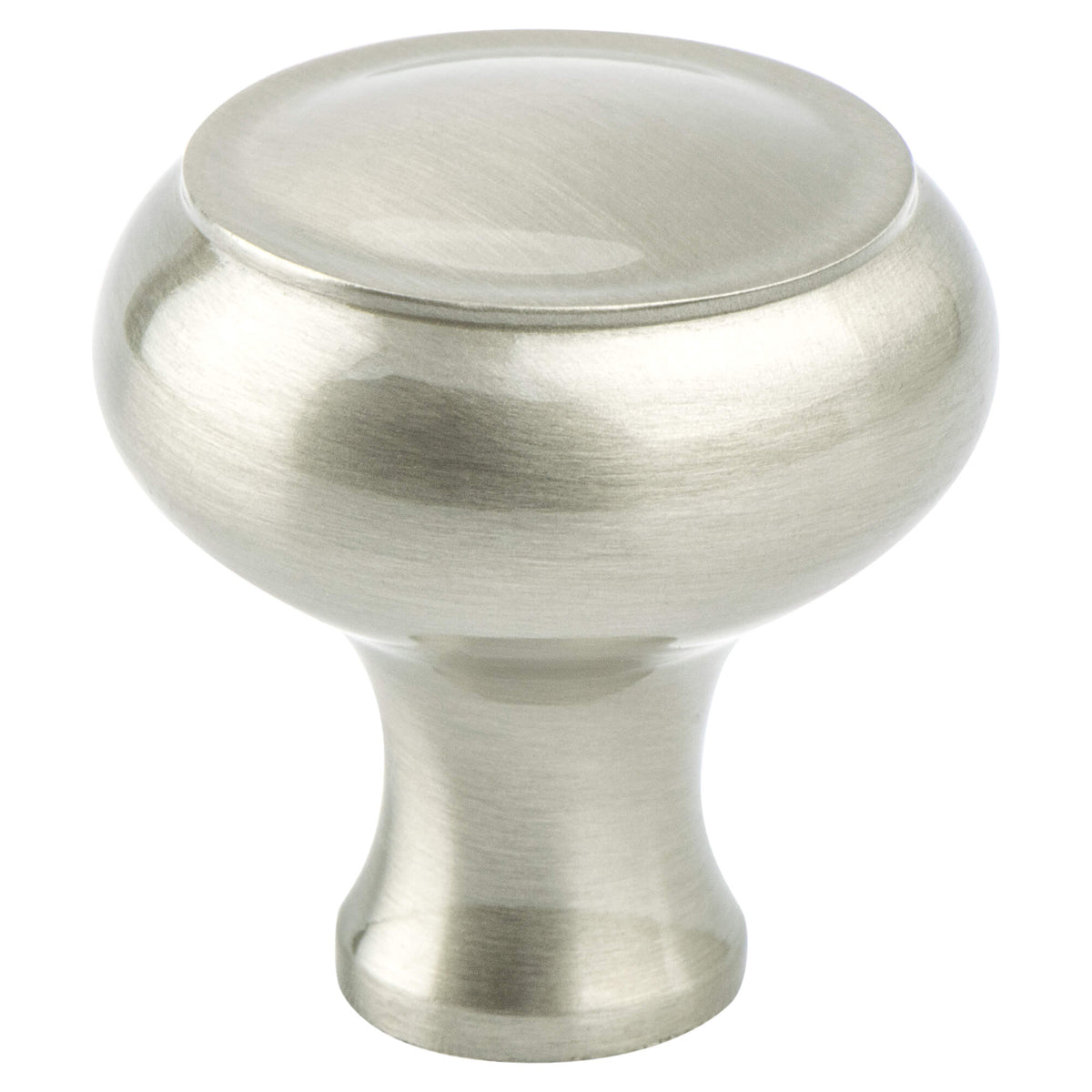 Forte Large Brushed Nickel Knob – BUILDMYPLACE