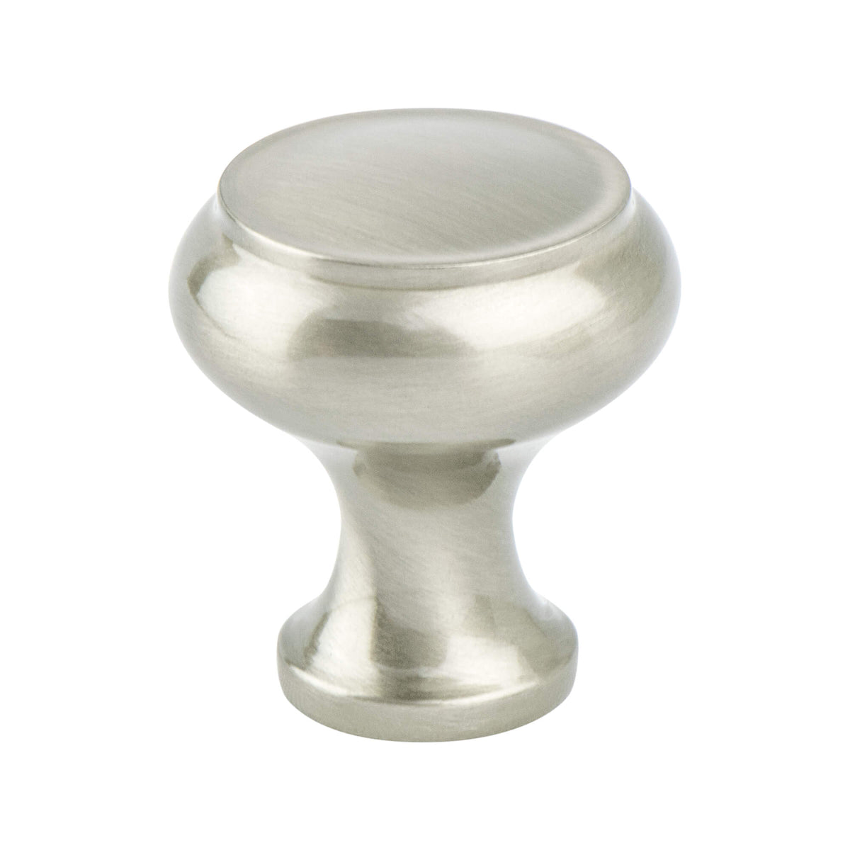 Forte Small Brushed Nickel Knob – BUILDMYPLACE