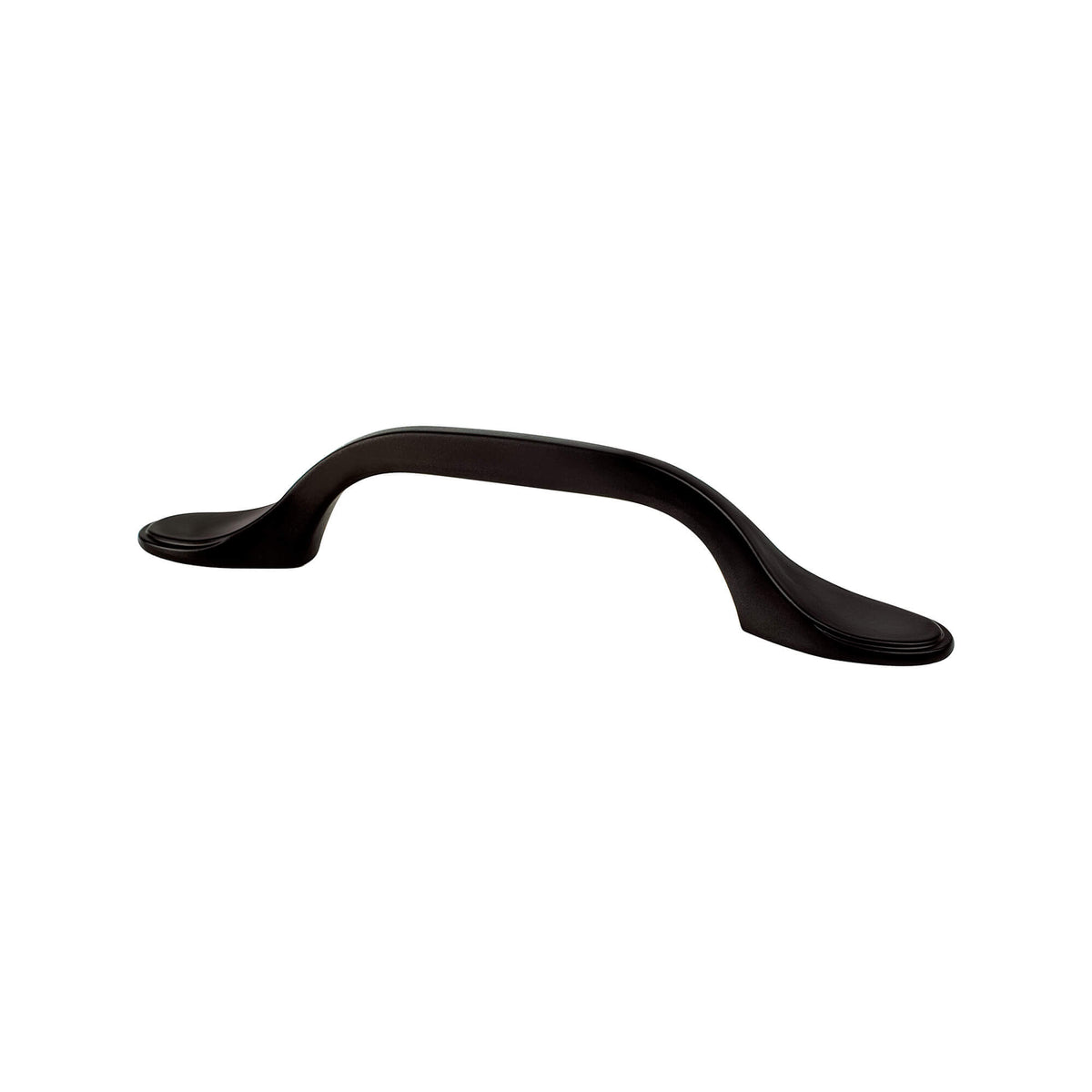 Traditional Advantage One 3 inch CC Matte Black Rounded End Pull ...