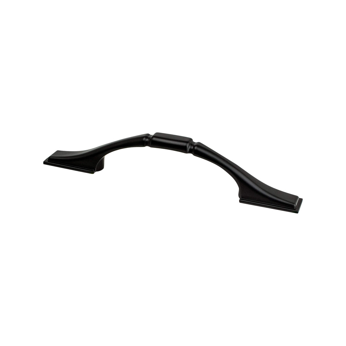 Traditional Advantage One 3 inch CC Matte Black Squared End Pull ...