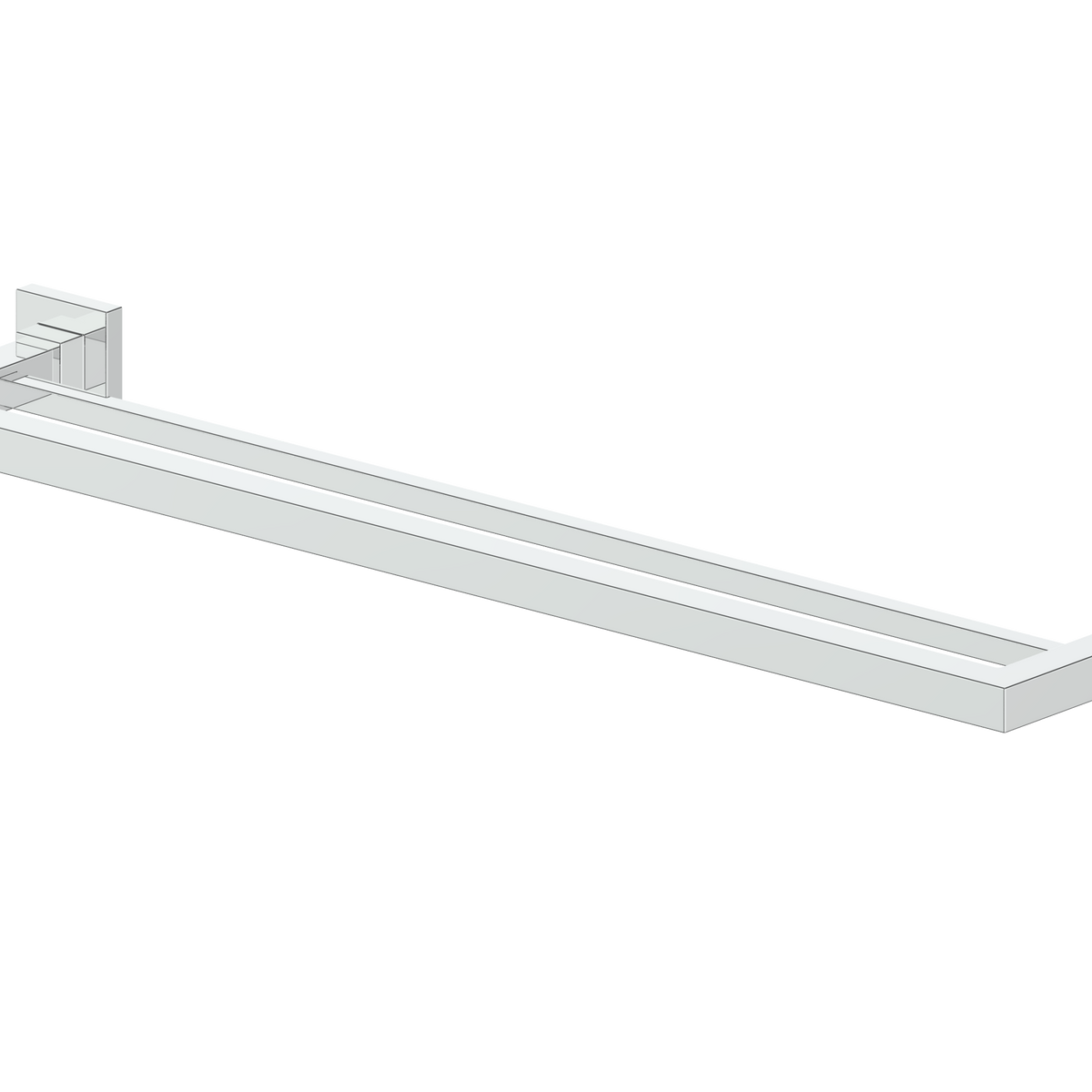 ZLINE Bliss Double Towel Rail in Chrome (BLS-TRD-CH) – BUILDMYPLACE
