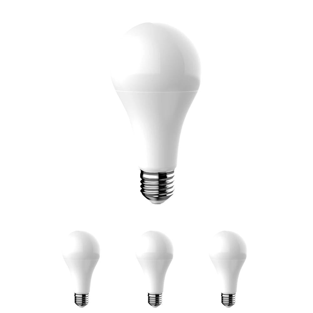 A21 LED Light Bulbs 16W - 5000K Dimmable - 1600 Lm - E26 Base ...