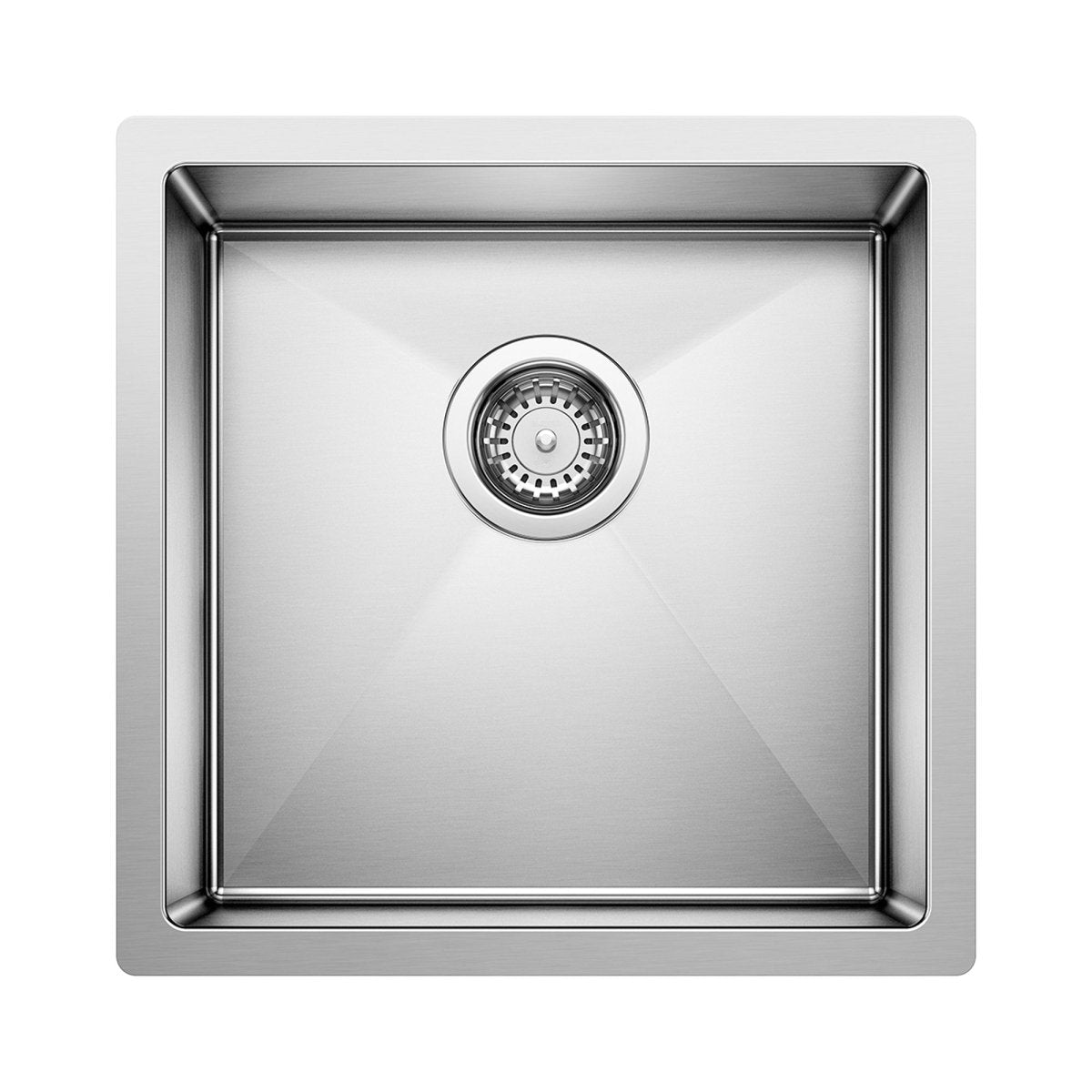 Blanco Precision 17 Inch R10 Stainless Steel Undermount Bar Sink in ...