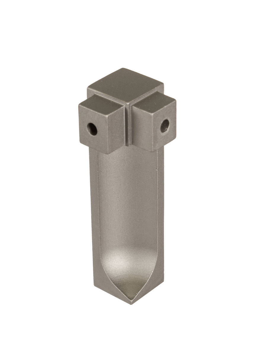 Construct LED Illuminable skirting Internal corner Nickel Anodized ...