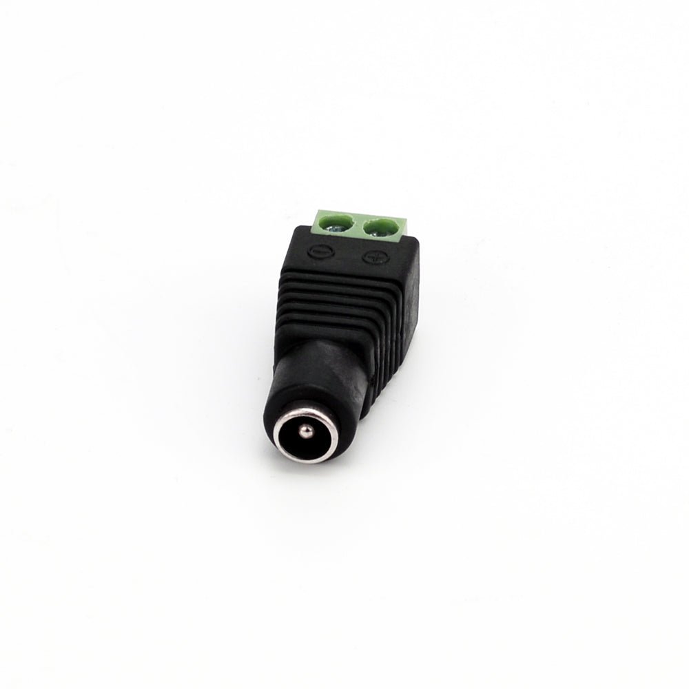 DC Wire Plug-Male/Female Barrel Connector to Screw Terminal Adapter ...
