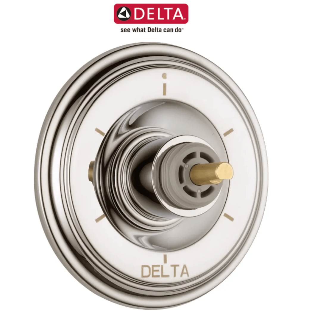 Delta Cassidy Six Function Diverter Valve Trim Less Rough-In Valve and ...