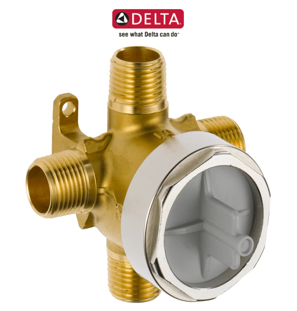Delta Diverter Rough-In Valve for Delta 3 Function and 6 Function ...