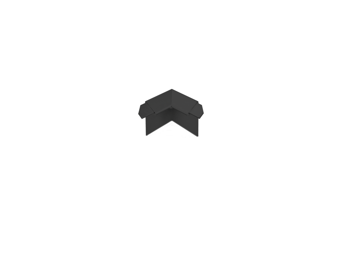 Durabal BK Balcony Angle Profile - Internal corner - anthracite powder ...