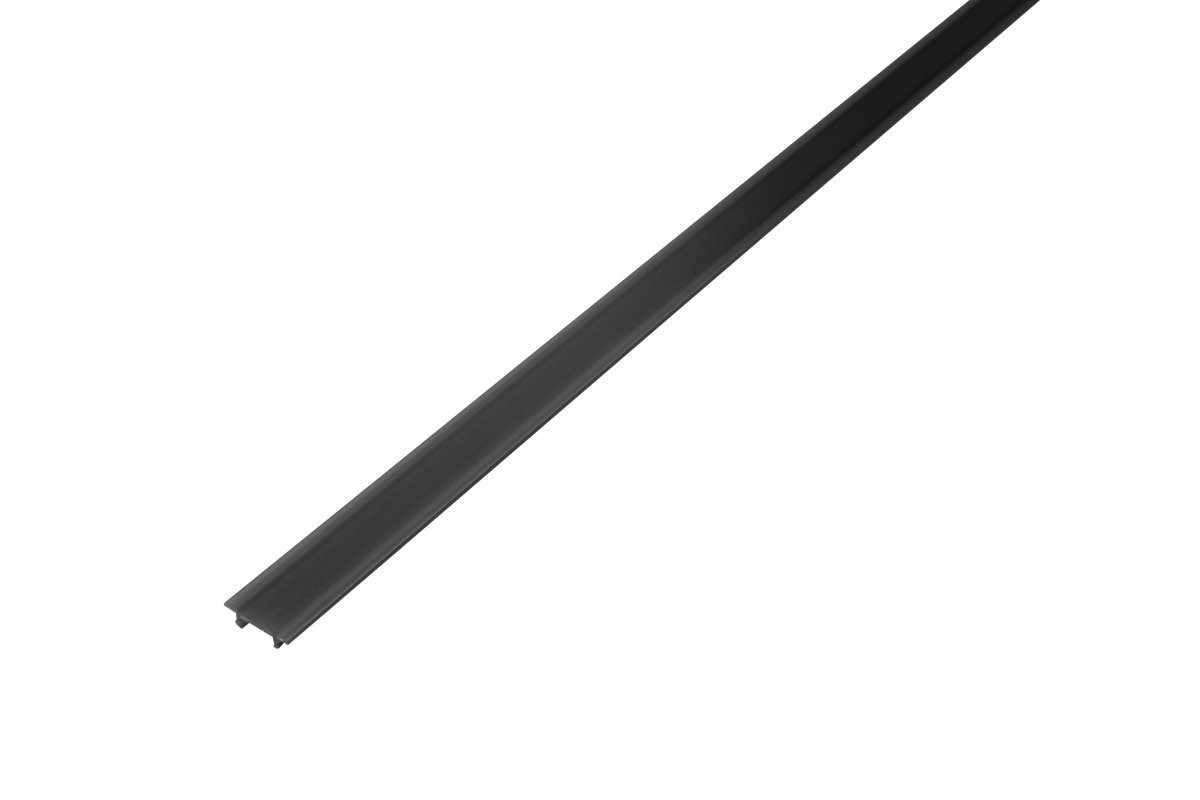 Dural Duralis-LED Basic Profile Defuser Cover 5/8 in. Black ...