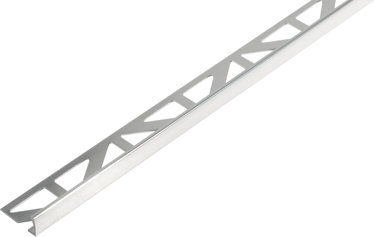 Durosol Aluminum Profile L Shaped Edge Trim 5/16 in. Silver Anodized ...