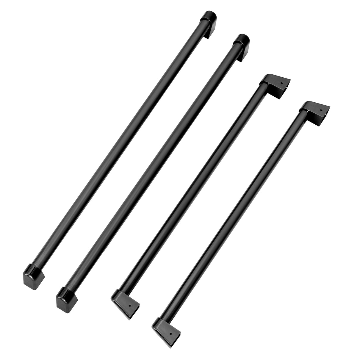 ZLINE 60 in. Built-in Refrigerator Handles (Set of 4) in Black Stainle ...