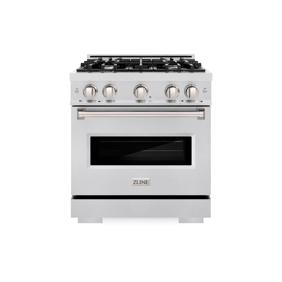 ZLINE 30 in. 4.2 cu. ft. Classic Gas Range with 4 Burner Cooktop and C ...