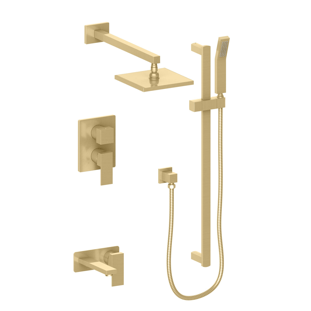 ZLINE Bliss Rainfall Shower System in Champagne Bronze (BLS-SHS-CB ...