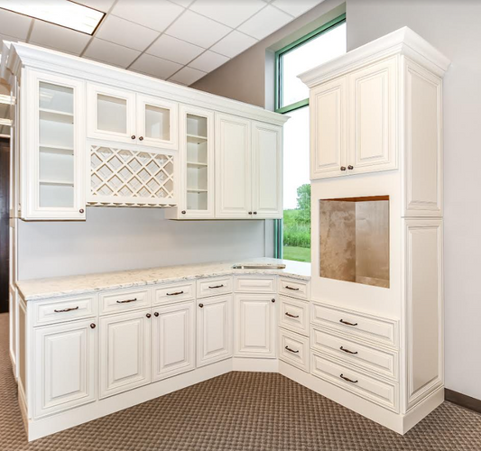 Base Cabinet - Aspen White Kitchen Cabinets - RTA Cabinets