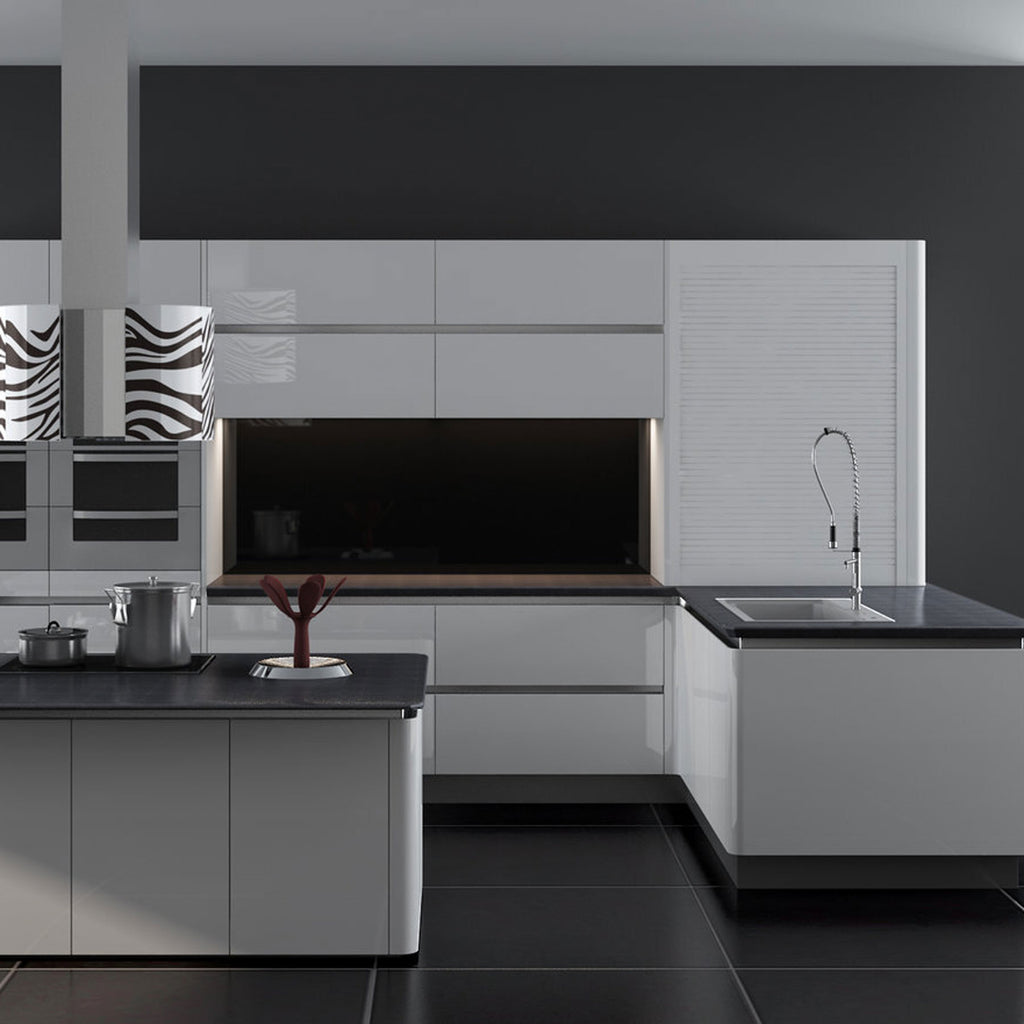 Modern White Gloss Kitchens