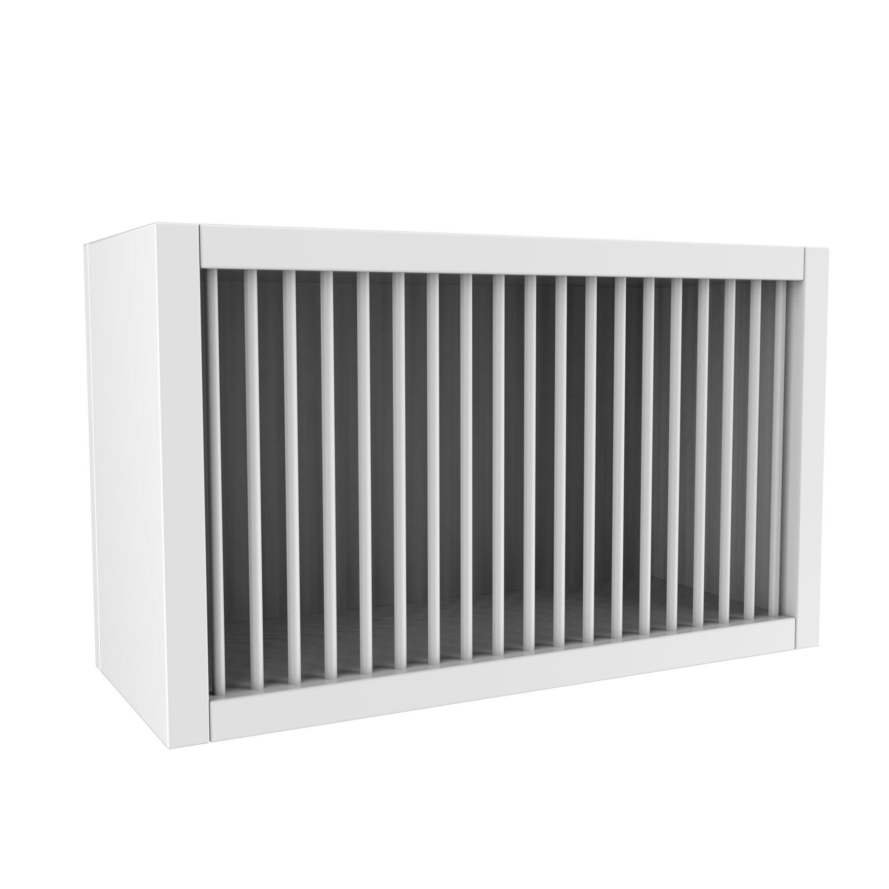RTA - Park Avenue White - Plate Rack Cabinet | 30"W x 18"H x 12"D ...