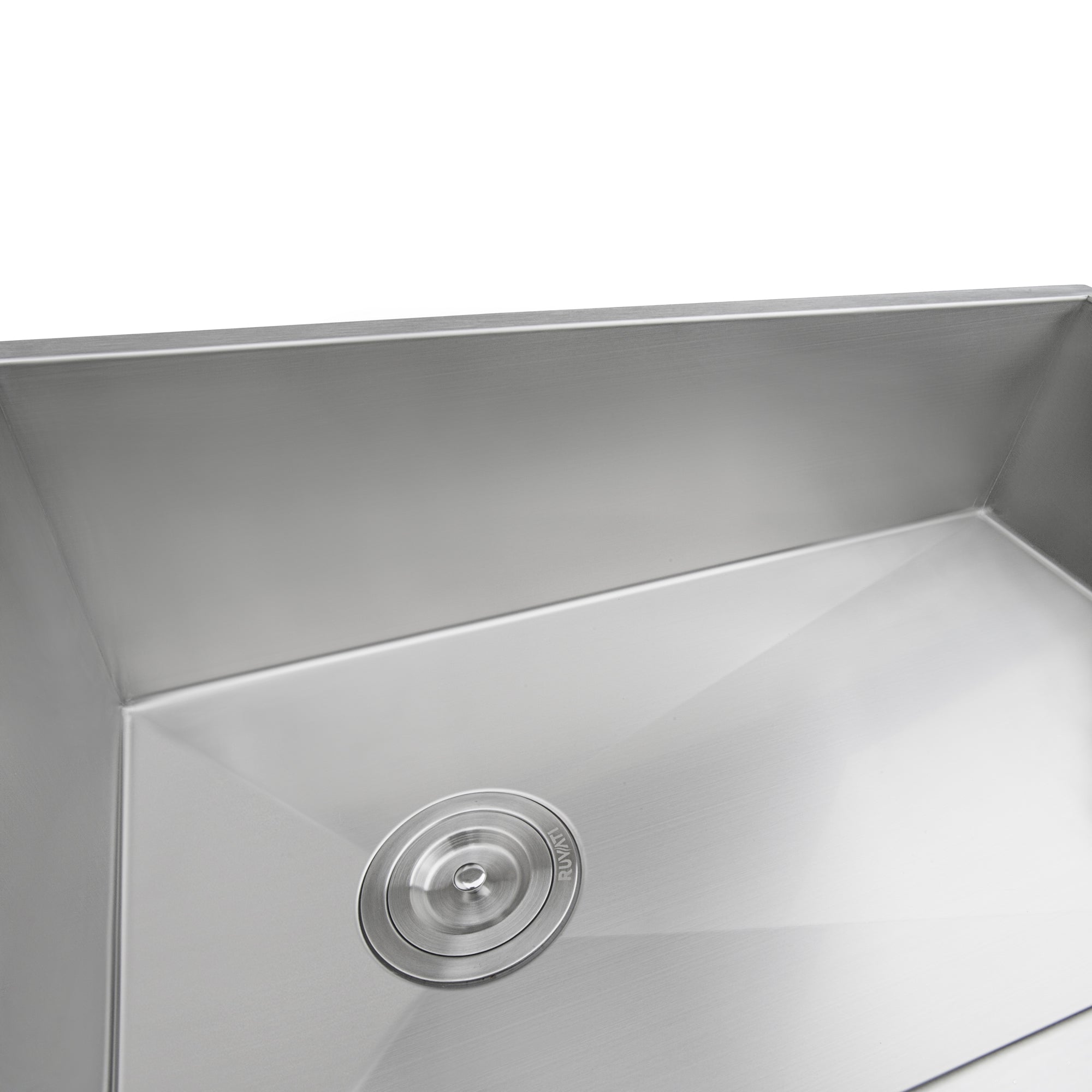 Slope Bottom Offset Drain Undermount Kitchen Sink Single Bowl Stainles